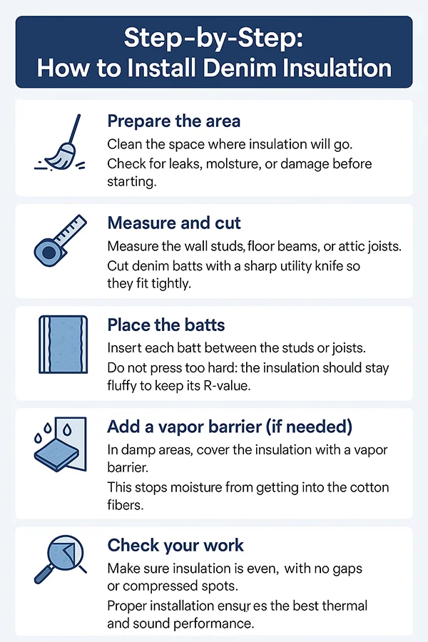 What Is All The Rage About Denim Insulation? - Pure Eco Inc