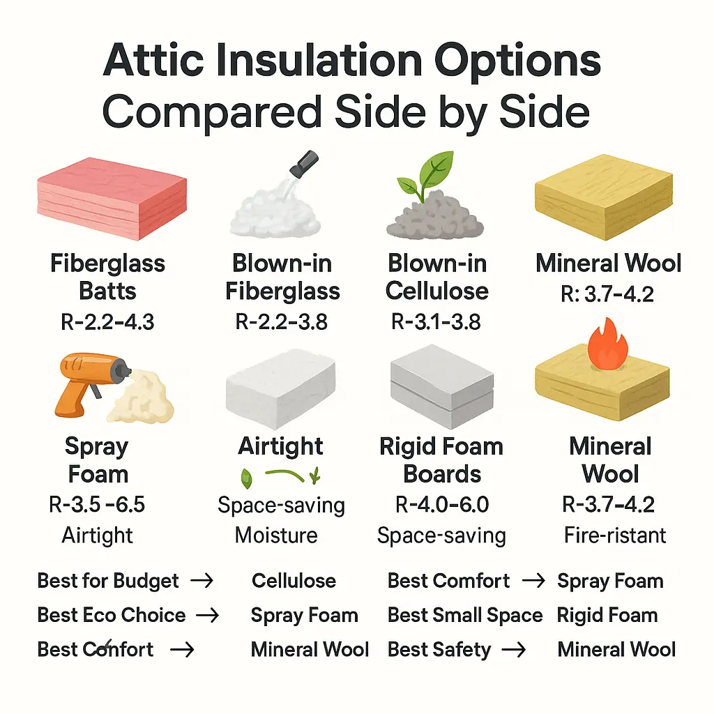 What Insulation Is Best for Your Attic? - Expert Guide to Attic ...